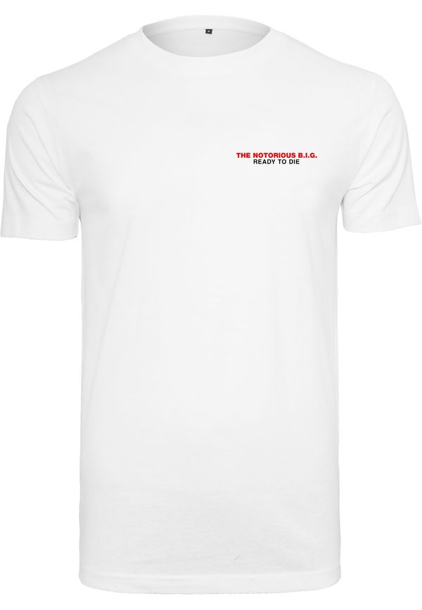 NOTORIOUS BIG READY TO DIE TRACKLIST T-SHIRT WHITE