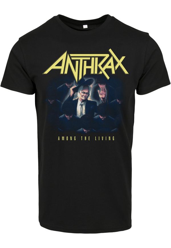 ANTHRAX AMONG THE LIVING FOLLOW ME BLACK T-SHIRT