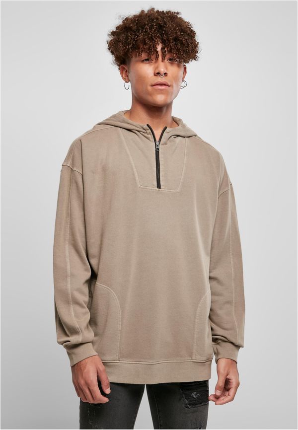 OVERDYED CAMP HOODY DARKKHAKI
