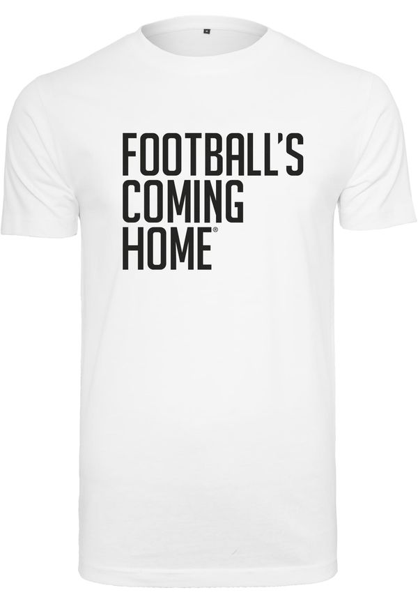COMING HOME LOGO FOOTBALL T-SHIRT WHITE