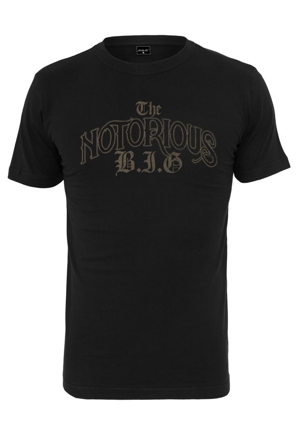 NOTORIOUS BIG LOGO TEE BLACK