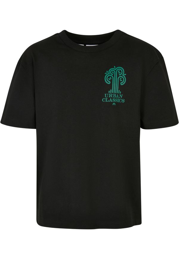BOYS ORGANIC TREE LOGO TEE BLACK
