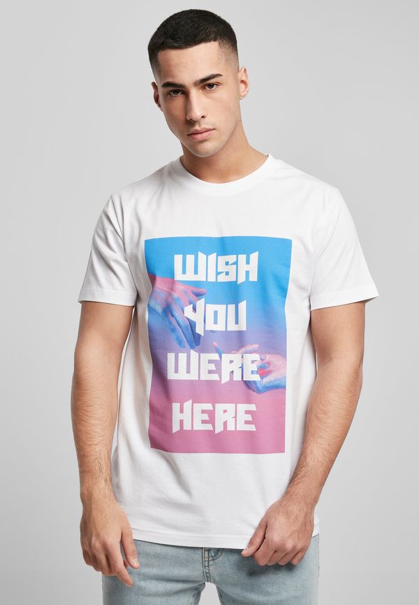 WISH YOU WERE HERE TEE WHITE
