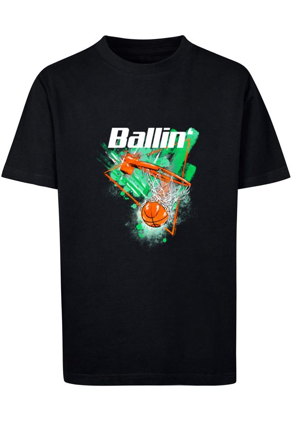 BALLIN' TEE CHILDREN'S T-SHIRT BLACK