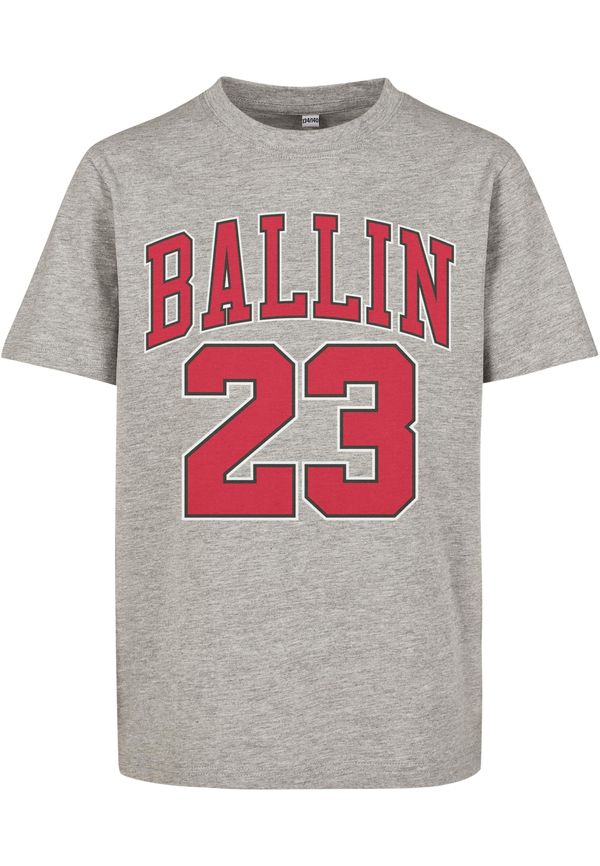 KIDS BALLIN 23 TEE HEATHER GRAY