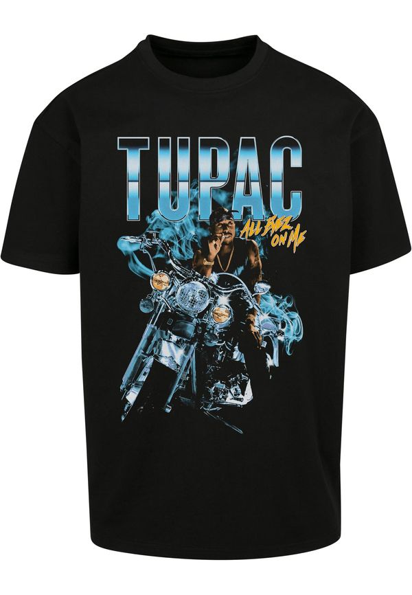 TUPAC ALL EYEZ ON ME ANNIVERSARY OVERSIZE T-SHIRT BLACK