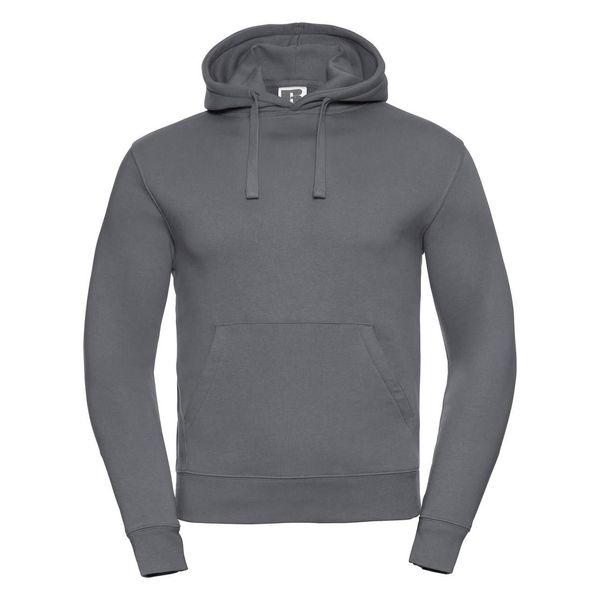 DARK GREY MEN'S HOODIE AUTHENTIC RUSSELL