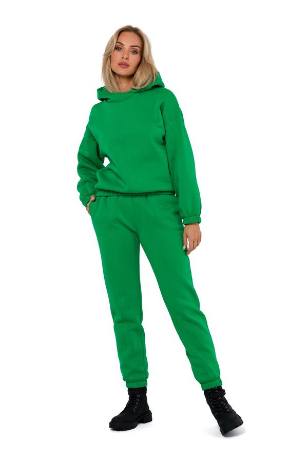 MADE OF EMOTION WOMAN'S HOODIE M759 GRASS