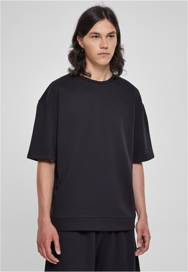 OVERSIZED SHORT SLEEVE CREW BLACK