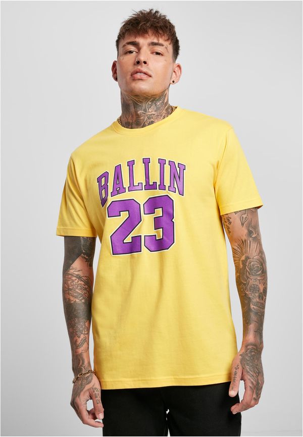 BALLIN 23 TEE TAXI YELLOW