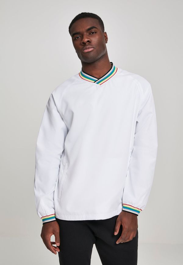 Warm Up Pull Over wht/multicolor