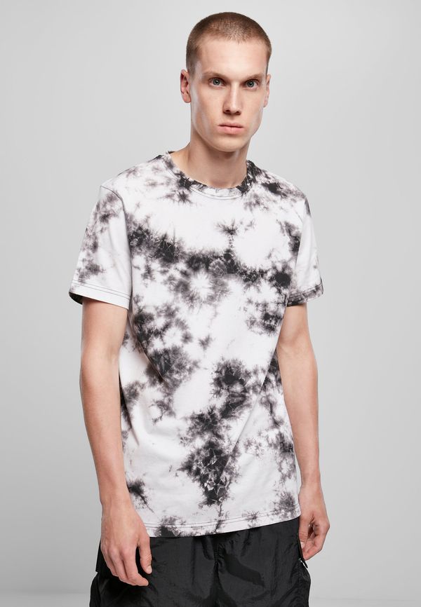 BLACK TIE DYE TEE WHITE/BLACK