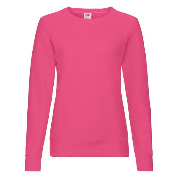 PINK CLASSIC LIGHT SWEATSHIRT FRUIT OF THE LOOM