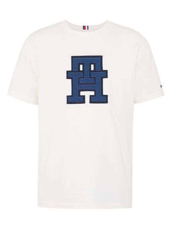 WHITE MEN'S T-SHIRT TOMMY HILFIGER - MEN