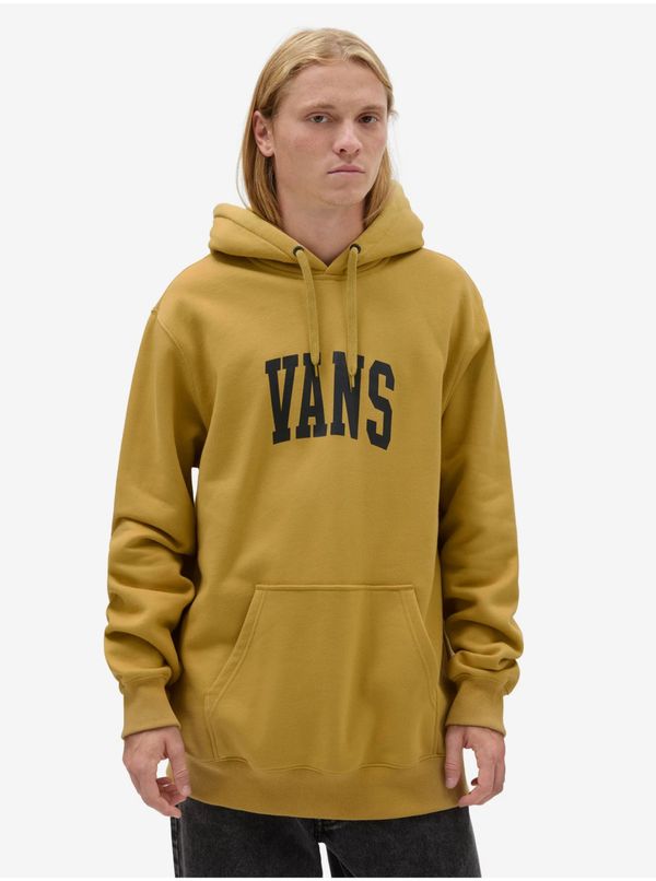 MEN'S MUSTARD HOODIE VANS ARCHED - MEN