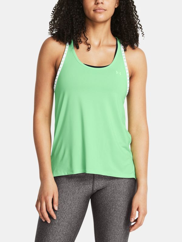 UNDER ARMOUR TANK TOP UA KNOCKOUT TANK-GRN - WOMEN