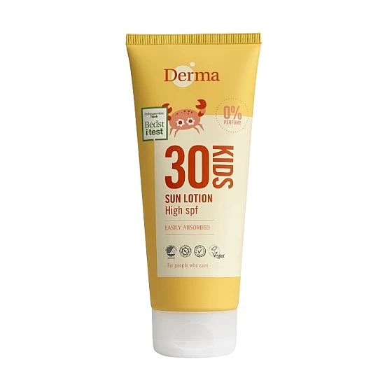 KREMA ZA SUNČANJE SA ZAŠTITNIM FAKTOROM SPF 30 DERMA SUN KIDS 200ML