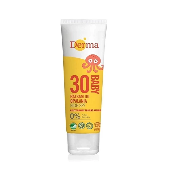 KREMA ZA SUNČANJE ZA BEBE SA ZAŠTITNIM FAKTOROM SPF 30 DERMA SUN BABY 75ML