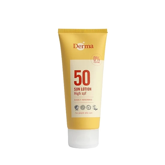 LOSION ZA SUNČANJE SA ZAŠTITNIM FAKTOROM SPF 50 DERMA SUN 100ML