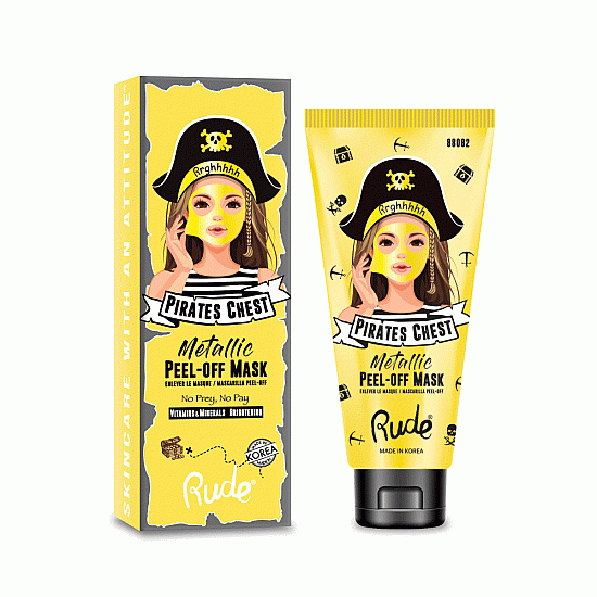 MASKA ZA POSVETLJIVANJE LICA PIRATES CHES PEEL OFF MASK- BRIGHTENING