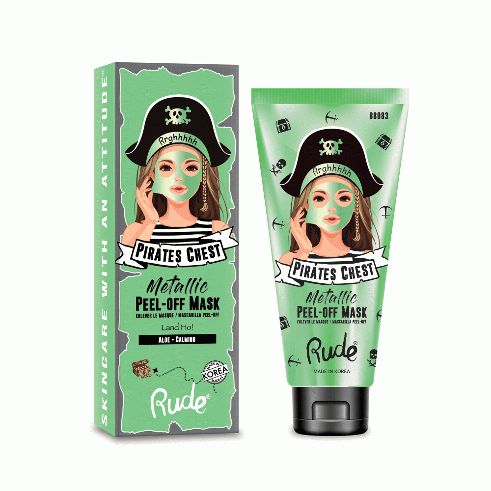 MASKA ZA UMIRIVANJE I HIDRATACIJU LICA PIRATES CHEST PEEL OFF MASK- CALMING
