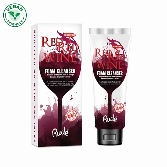 PENA ZA ČIŠČENJE LICA - RED WINE FOAM CLEANSER