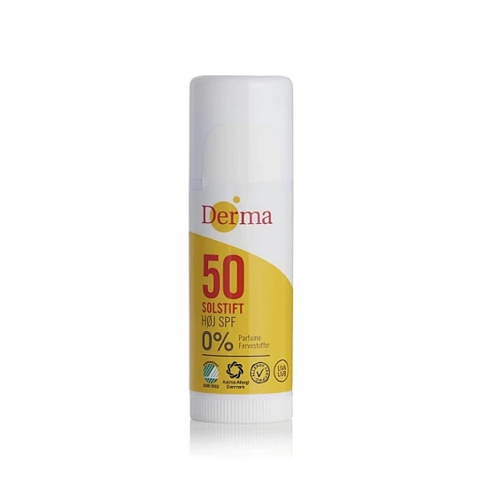 STIK ZA SUNČANJE ZA OSETLJIVA PODRUČJA SA ZAŠTITNIM FAKTOROM SPF 50 DERMA SUN 15ML