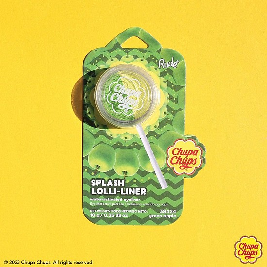 AJLAJNER U BOJI CHUPA CHUPS SPLASH LOLLI-LINER GREEN APPLE 10G