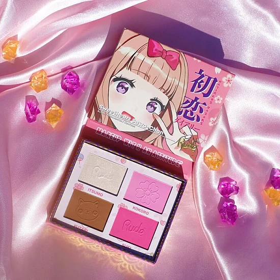 PALETA BOJA ZA LICE MANGA SWEETHEART SAWA-CHAN 11.2 G