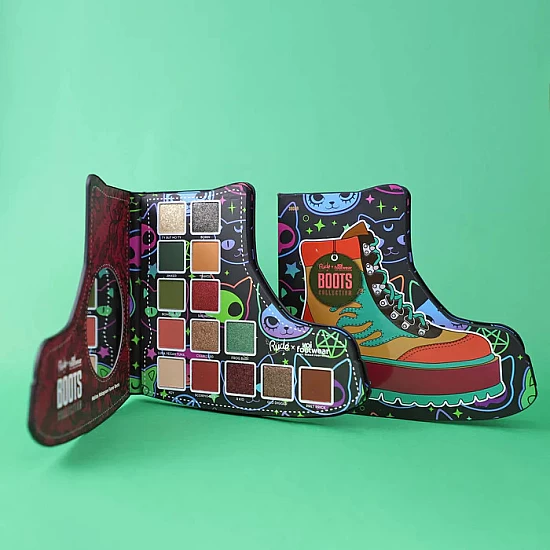 PALETA SENKI ZA OČI RUDE X KOI FOOTWEAR BOOTS COLLECTION - HELIOS HOLOGRAM FLAME BOOTS