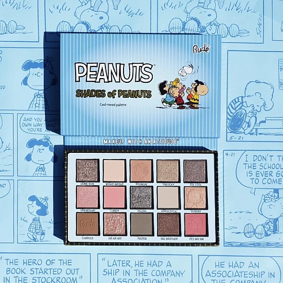 PALETA SENKI ZA OČI SHADES OF PEANUTS 18 G COOL TONED