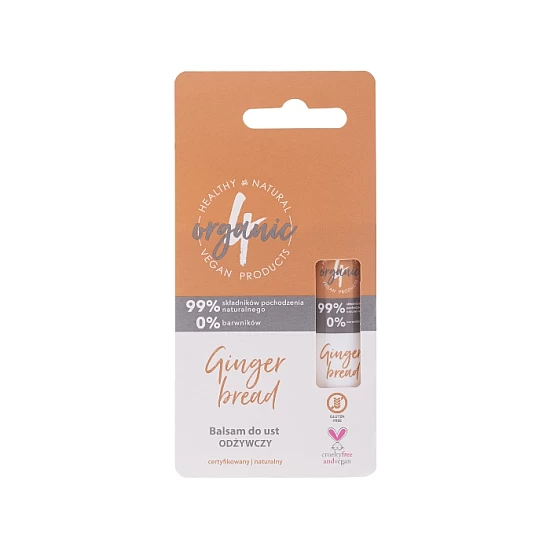 PRIRODNI BALZAM ZA USNE GINGER BREAD 4ORGANIC 5G