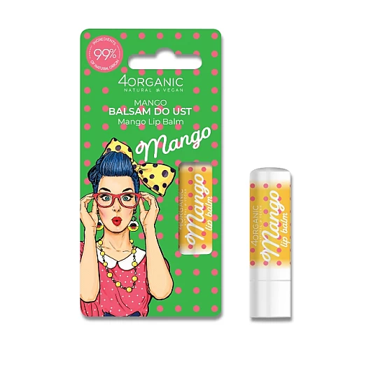 PRIRODNI BALZAM ZA USNE MANGO PIN-UP GIRL 4ORGANIC 5G