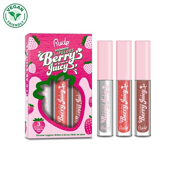 SET SJAJEVA ZA USNE BERRY JUICY - SHIMMER