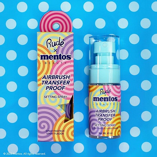 SPREJ ZA FIKSIRANJE ŠMINKE MENTOS AIRBRUSH 45 ML