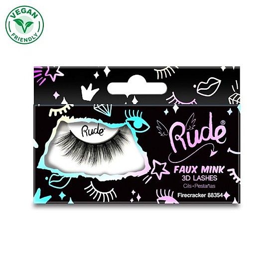 VEŠTAČKE TREPAVICE ESSENTIAL FAUX MINK 3D LASHES - FIRECRACKER