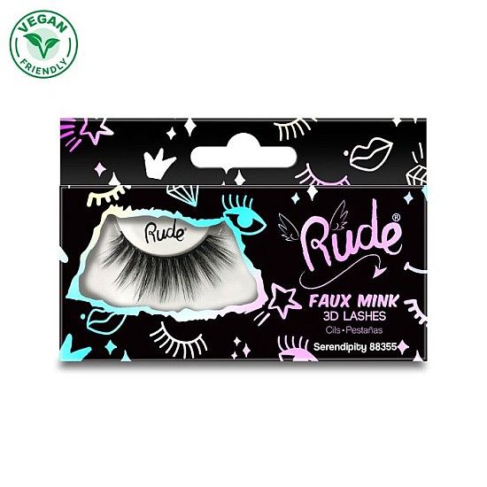 VEŠTAČKE TREPAVICE ESSENTIAL FAUX MINK 3D LASHES - SERENDIPITY