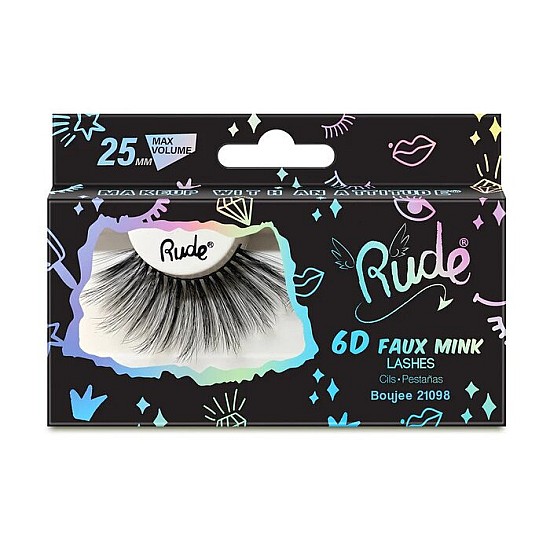 VEŠTAČKE TREPAVICE ESSENTIAL FAUX MINK 6D LASHES - BOUJEE