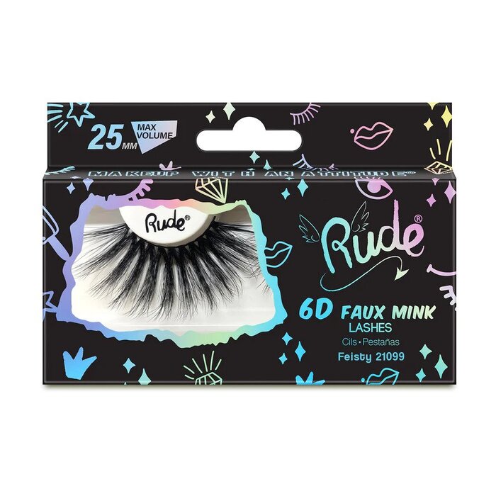 VEŠTAČKE TREPAVICE ESSENTIAL FAUX MINK 6D LASHES - FEISTY