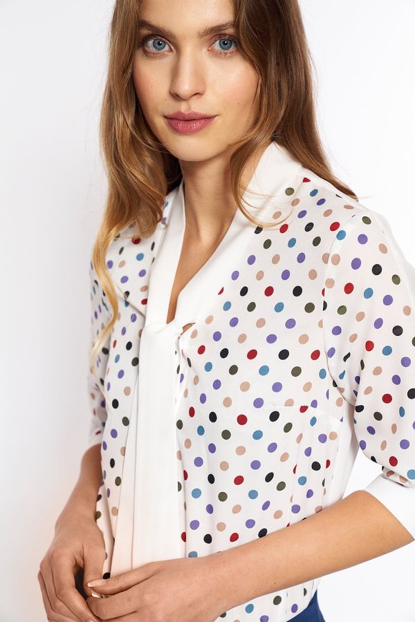 ŽENSKA BLUZA NIFE POLKA DOT