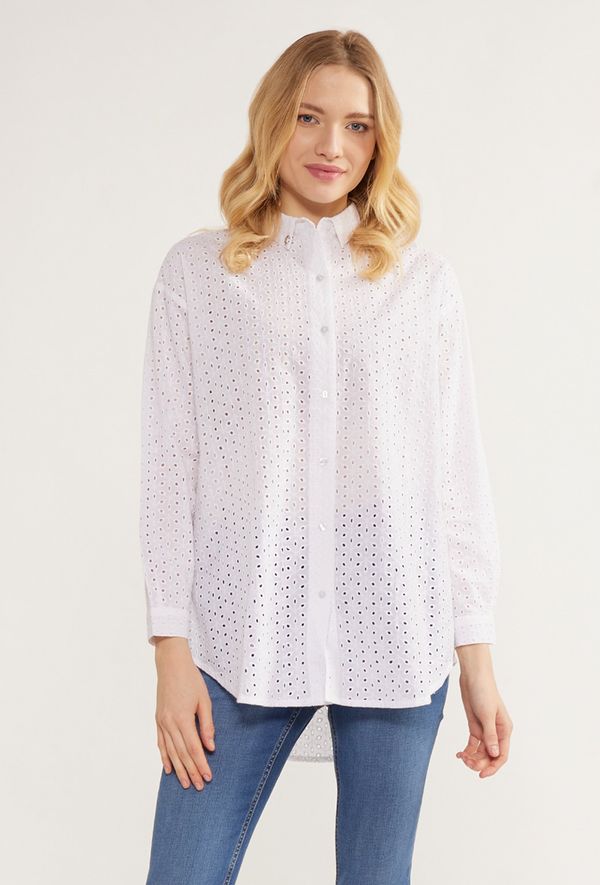 MONNARI WOMAN'S BLOUSES OPENWORK WOMEN'S SHIRT