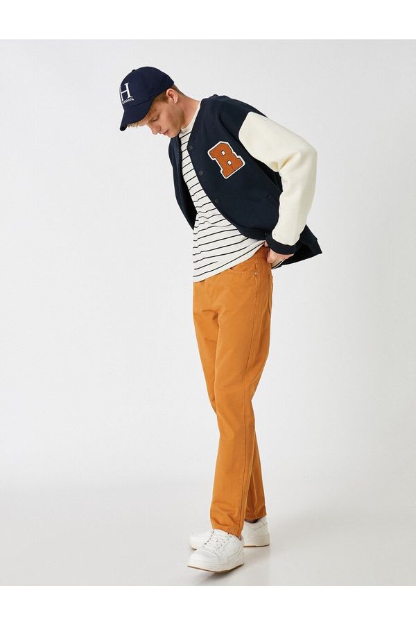 KOTON STRAIGHT CUT BASIC TROUSERS