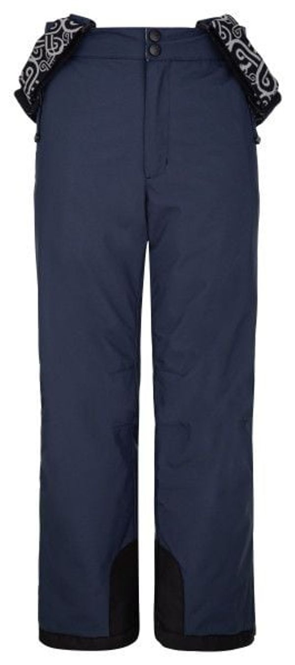 KIDS SKI PANTS KILPI GABONE-J DARK BLUE