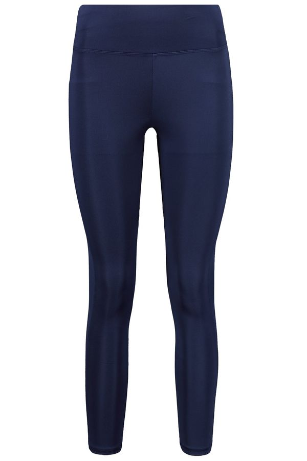 TRENDYOL NAVY BLUE PUSH-UP FULL LENGTH KNITTED SPORTS LEGGINGS