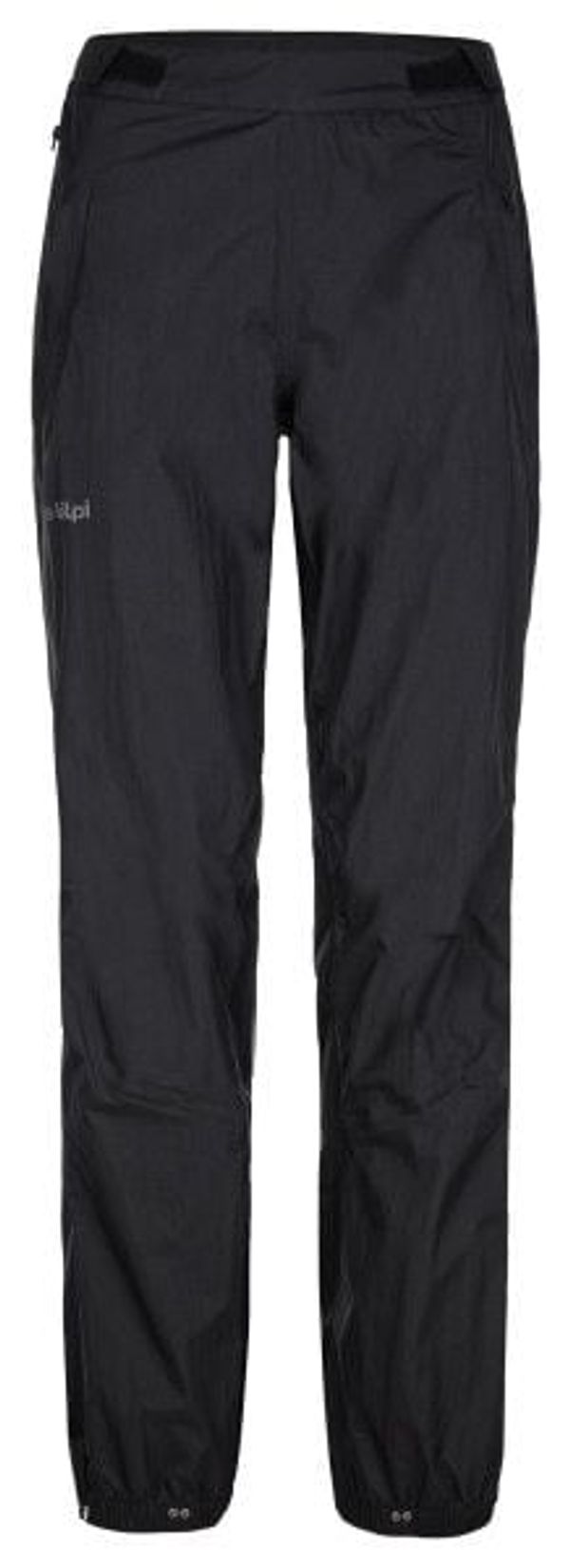 WOMEN'S WATERPROOF PANTS FOR OUTDOOR KILPI ALPIN-W BLACK