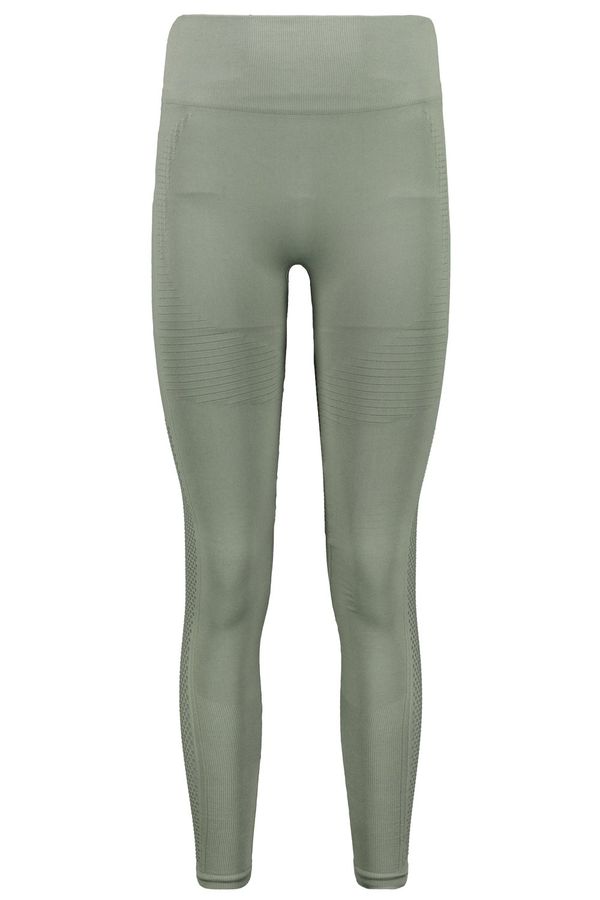 TRENDYOL KHAKI SEAMLESS SPORT LEGGINGS