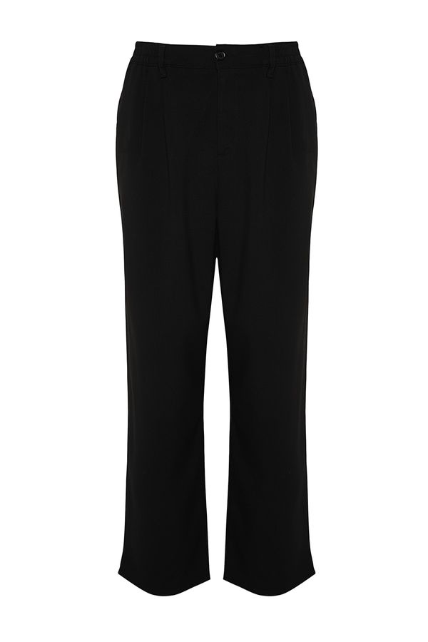 TRENDYOL BLACK WIDE LEG TROUSERS