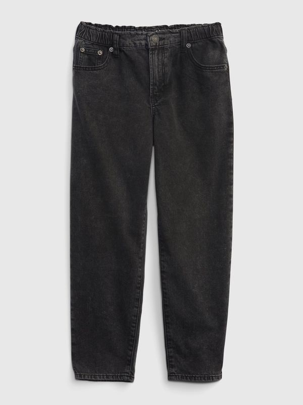 GAP KIDS JEANS BARREL HIGH RISE - GIRLS