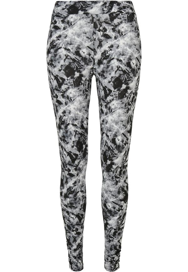 WOMEN'S SOFT LEGGINGS AOP BLACK FADING