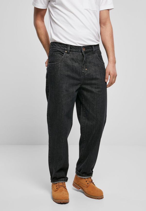SOUTHPOLE 3D EMBROIDERY DENIM RAW BLACK
